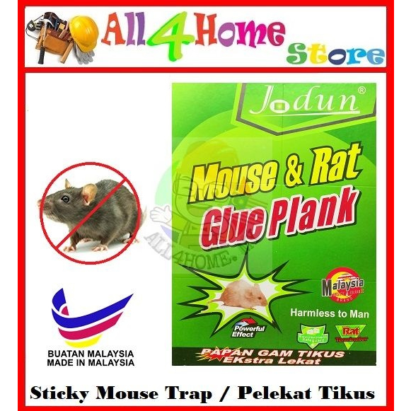Sticky Mouse Trap / Sticky Glue Rat Trap / Perangkap Tikus / Pelekat ...