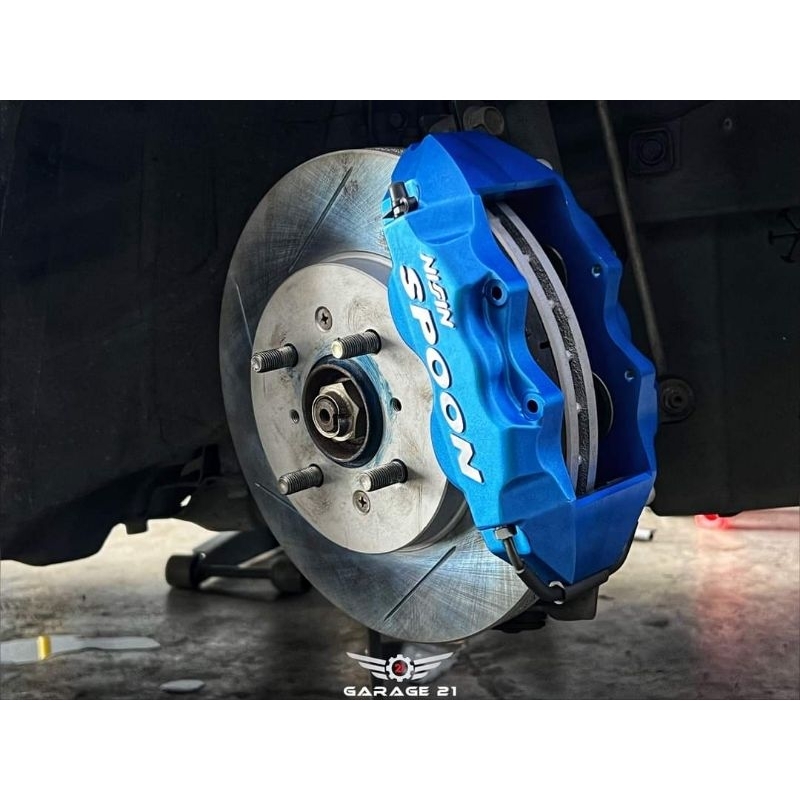 Spoon 4pot Brake Kit Caliper Honda EK EG JAZZ CITY GM2 GM6 GN2 GE GK ...