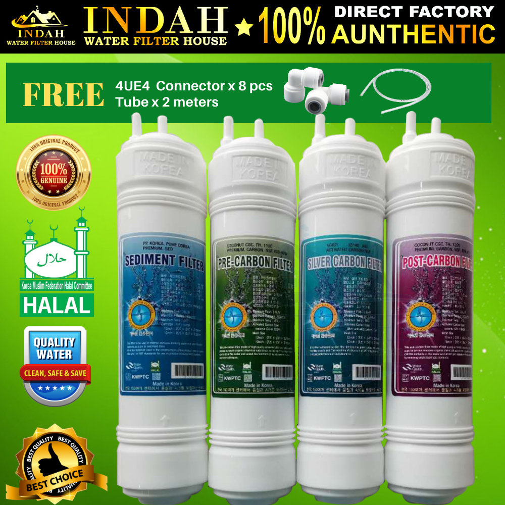 OEM Korea Water Filter Halal U Type 10" / 8" Filter Replacement or ...