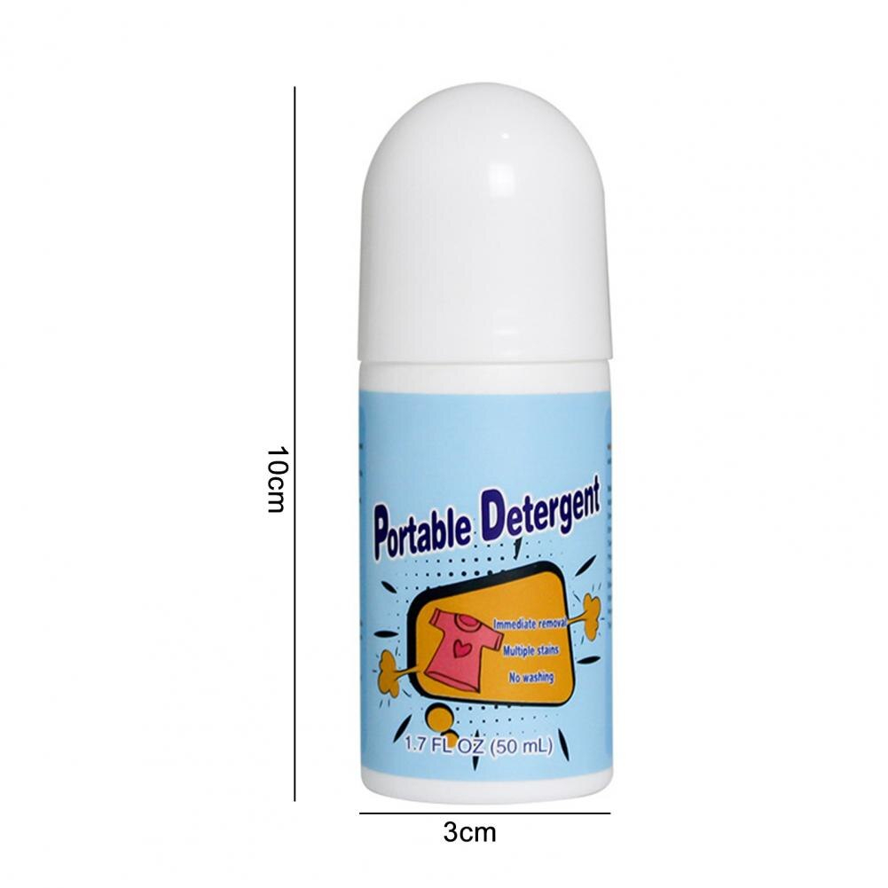 STAIN REMOVER - ROLL BEAD DESIGN / PORTABLE DETERGENT 50ML | Shopee ...