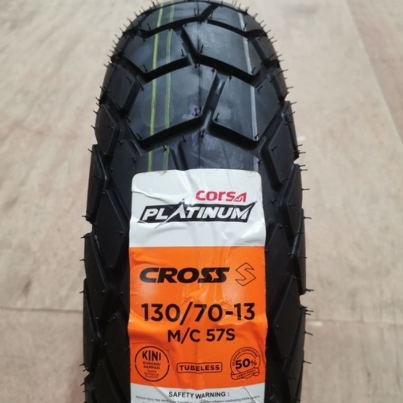 TAYAR CORSA CROSS'S TUBELESS 13" 14" 17" 19" INCH LC135 Y15 Y16 FZ150 ...