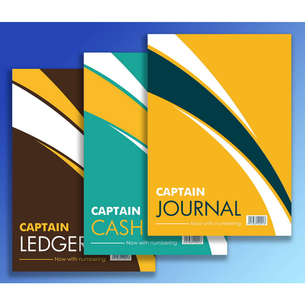 Captain Journal / Ledger / Cash Book 36pages, Buku Jernal / Lejar ...