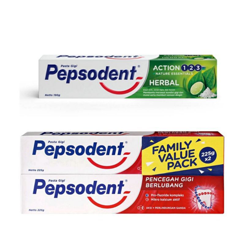 Pepsodent Toothpaste 2×225g[EXP:7/2024] | Shopee Malaysia