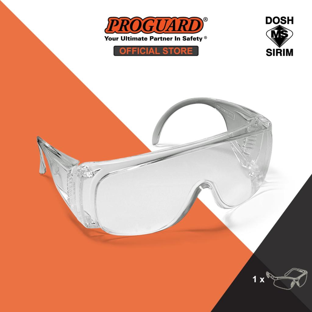 Proguard Series 2000 Visitor Safety Eyewear UV Protection Glasses High ...