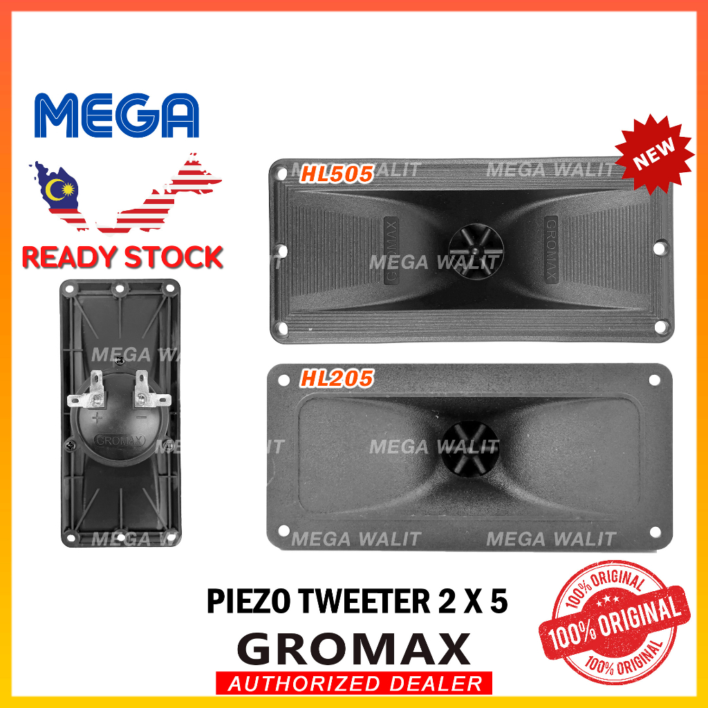 Gromax 2x5 Speaker Inap Burung Walit /Piezo Tweeter for Swiftlet ...