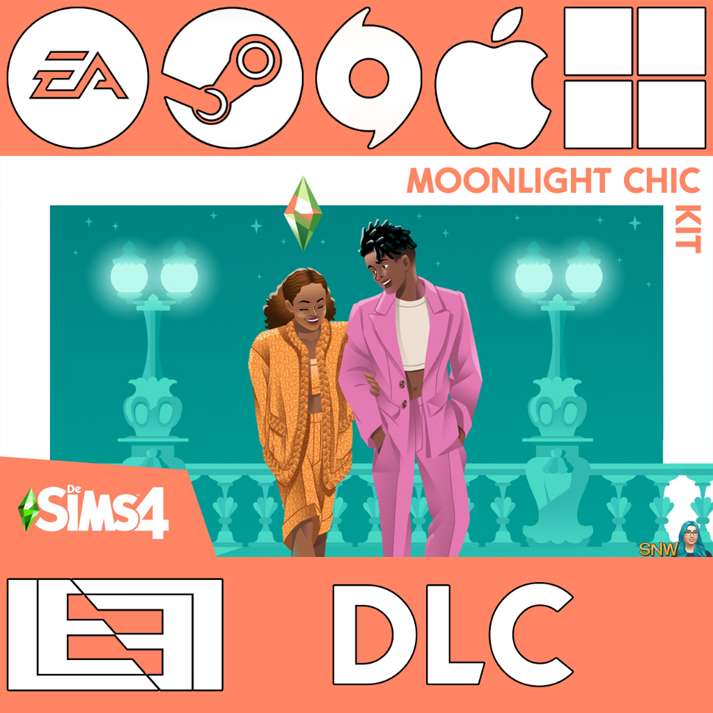 The Sims 4: Moonlight Chic Kit [Mac/Win][Online][EA/Steam/Epic ...