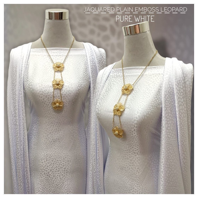 KAIN PASANG JACQUARD SILK EMBOSS SETAMODA PLAIN PREMIUM KAIN ELA SATIN ...