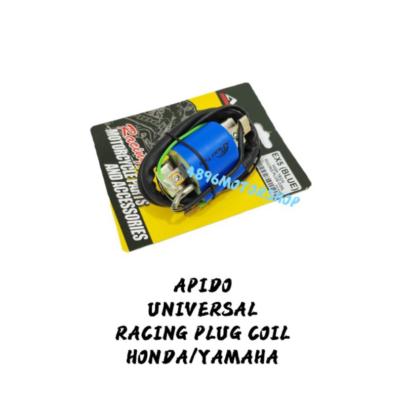 [ APIDO ] UNIVERSAL RACING PLUG COIL EX5 DREAM W110 W125 DASH SRL110 ...