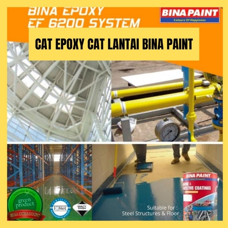 Epoxy Cat Epoxy Bina Paint 6200 Cat Lantai Konkrit 🏬 | Shopee Malaysia