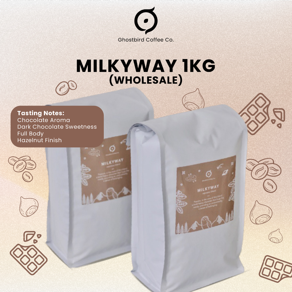 GHOSTBIRD COFFEE 🦉 Espresso Blend - Milkyway 1KG (Wholesale) Coffee ...