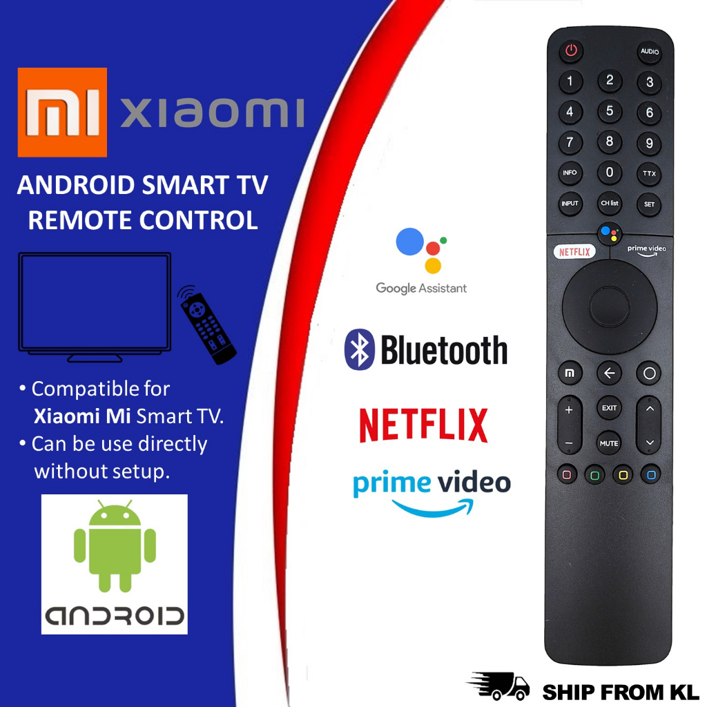 [XIAOMI MI TV] Compatible for Xiaomi Smart LED/LCD MI TV Remote Control ...