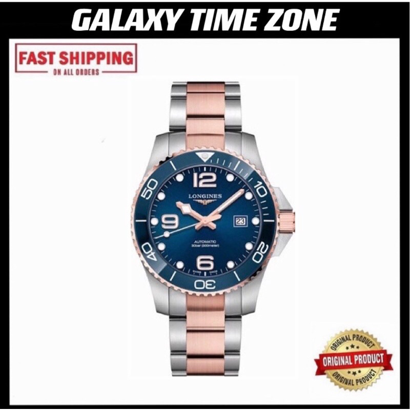 [Official Warranty]Longines Hydroconquest L3.781.3.98.7(41mm)Automatic ...