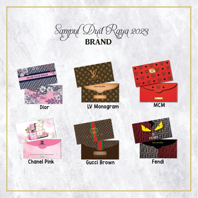 Sampul Duit Raya Viral Angpow Murah Money Packet 1paket (5pcs) Rm2 ...