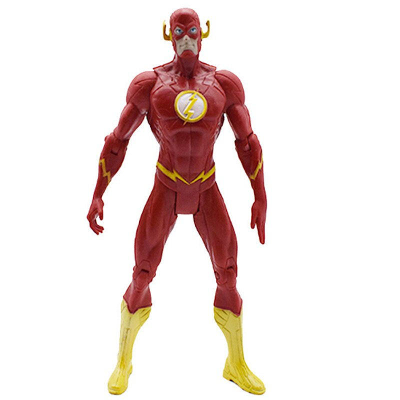 17cm Superhero DC Universe The Flash PVC Movable Action Figure ...