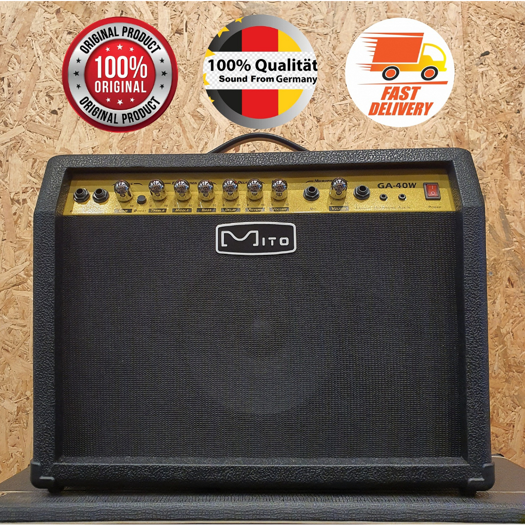 Mito GA-40W GA-15USB 🔥 Speaker Box Electric Guitar Amplifier BRAND ...