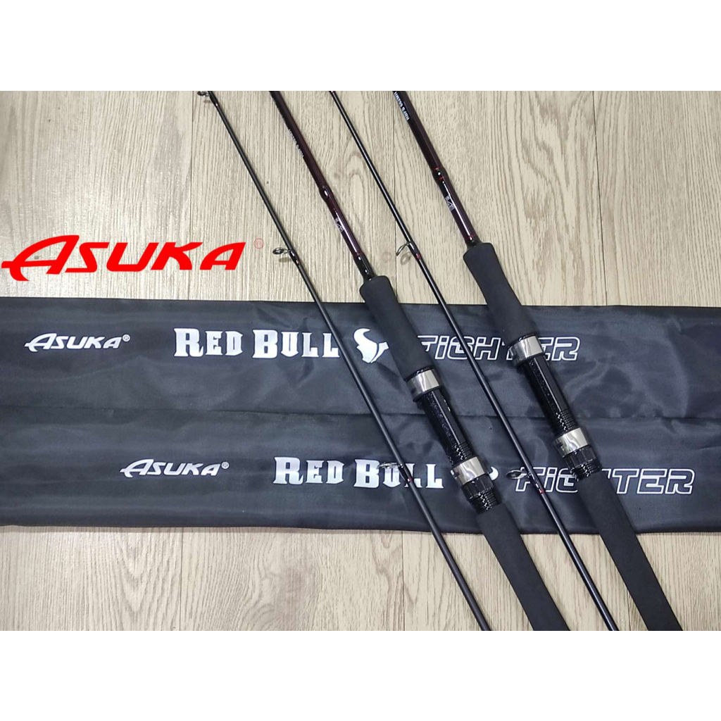 ASUKA RED BULL FIGHTER SPINNING ROD | Shopee Malaysia