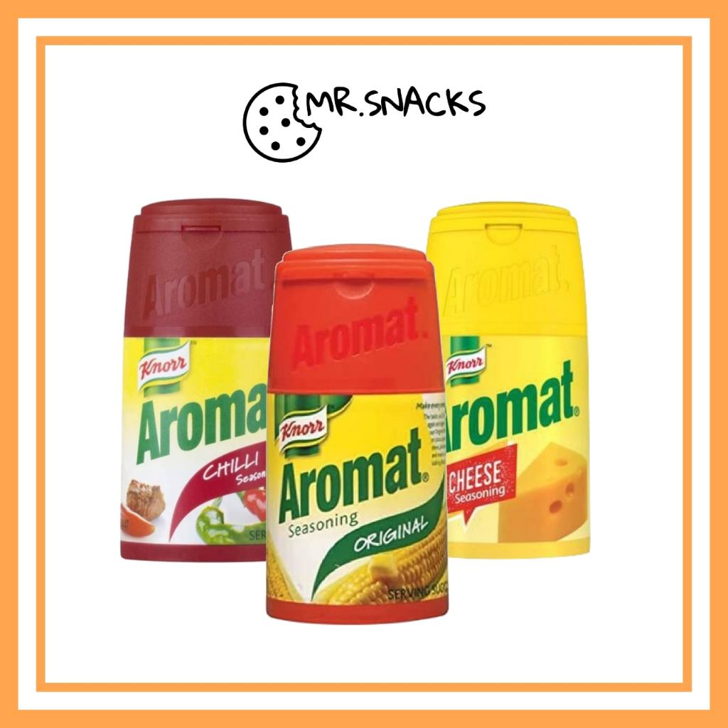 Knorr Aromat Seasoning Powder 75 - Original / Cheese / Chili Beef ...