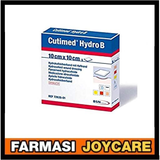 Cutimed® Hydro B Border Sterile Hydrocolloid Dressing 10cm x 10cm 1 ...