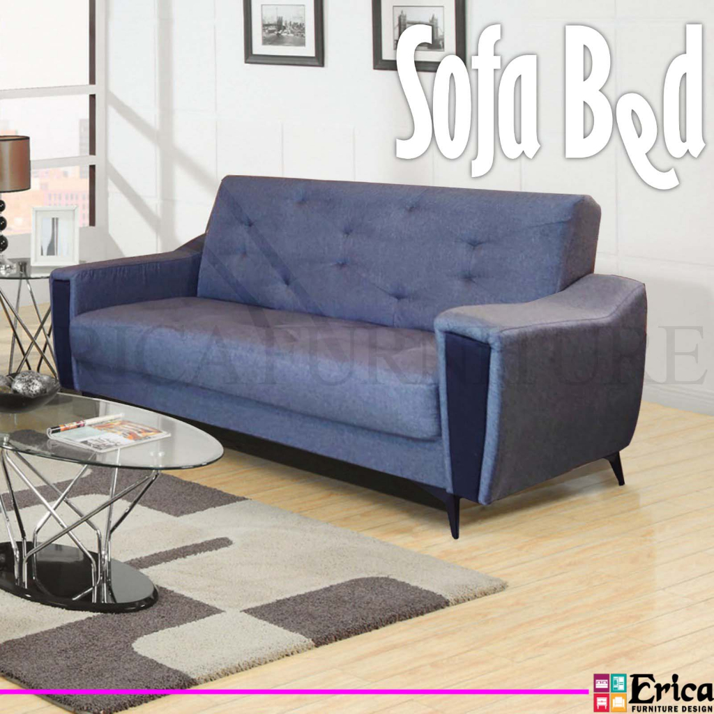 🔥FREE SHIPPING🔥 3 Seater Sofa Bed /Sofa Bed /Dark Grey Color /Katil ...