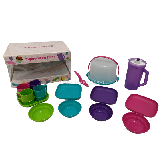 Tupperware Mini's Masak Set Toy Full Set With Box | Shopee Malaysia