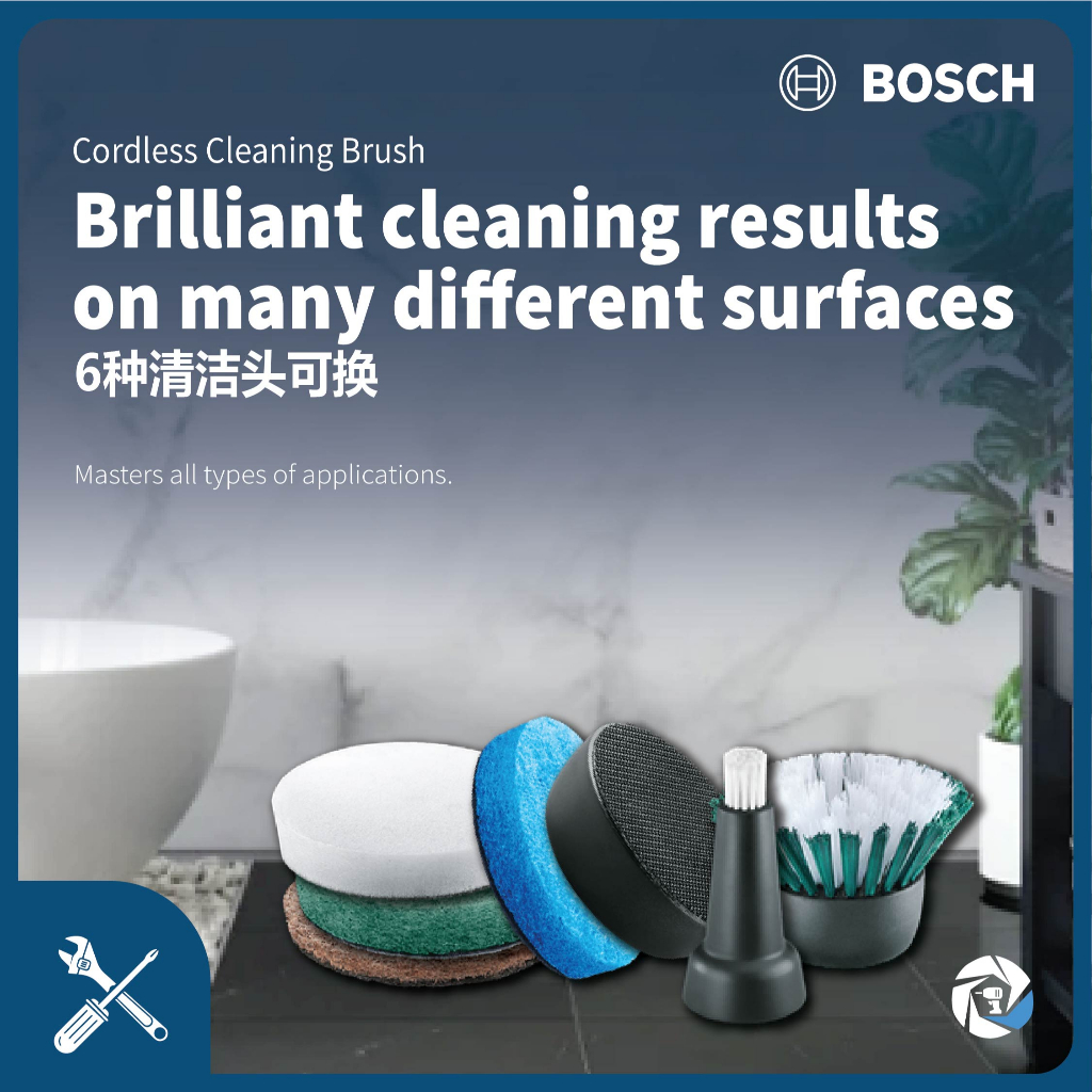 BOSCH ACC CLEANING BRUSH ATTACHMENT FOR UNIVERSAL BRUSH 06033E0050 ...