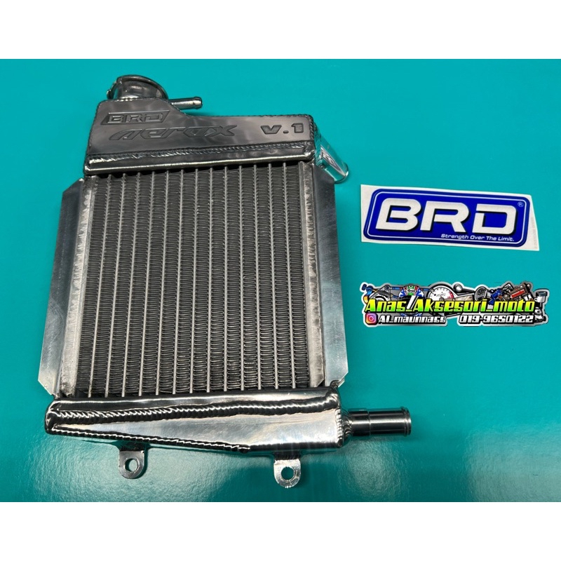 🔥HOT ITEM🔥TANGKI RADIATOR BRD ALLOY YAMAHA NVX V1 V2 THAILOOK (READY ...