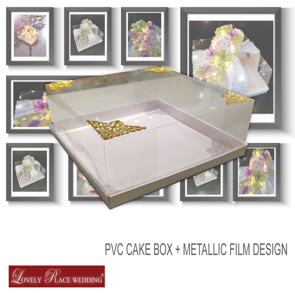 PVC CAKE GIFT BOX - KOTAK KEK for hantaran | Shopee Malaysia