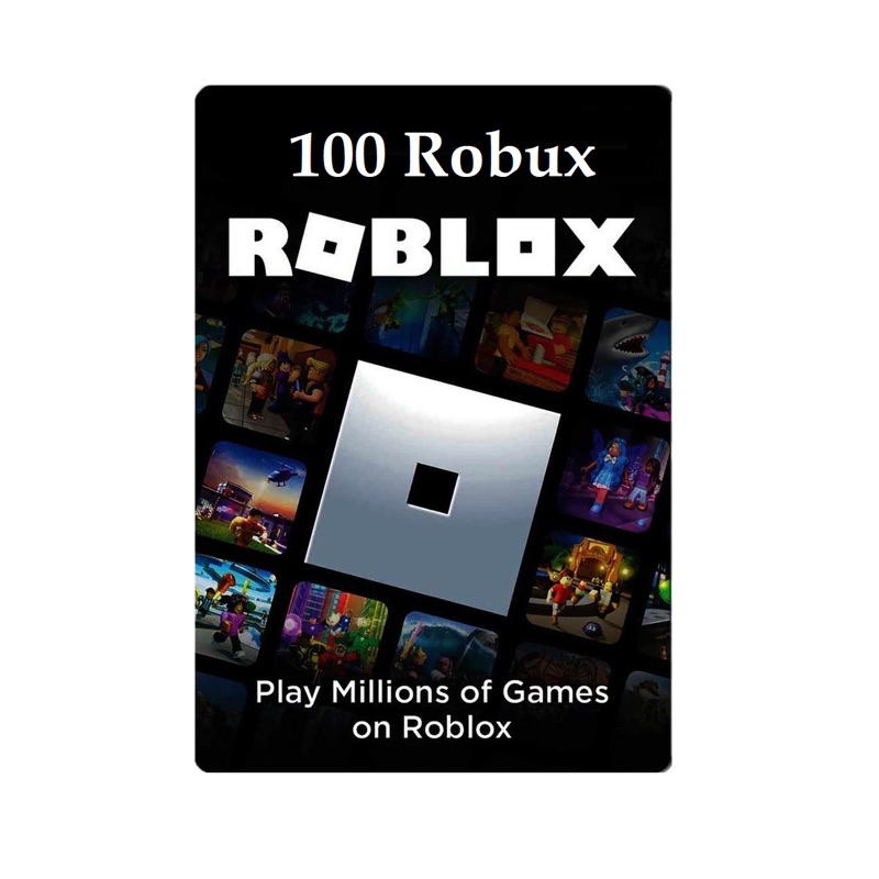 [ 🔥LOWEST PRICE🔥 ] Original ROBLOX Game Card 100 Robux | Roblox Robux ...