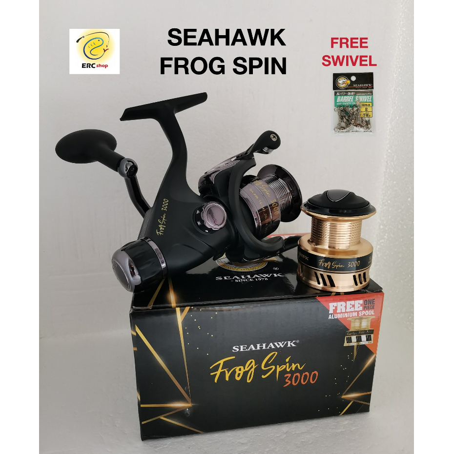 SEAHAWK FROG SPIN Spinning Fishing Reel Mesin Katak | Shopee Malaysia