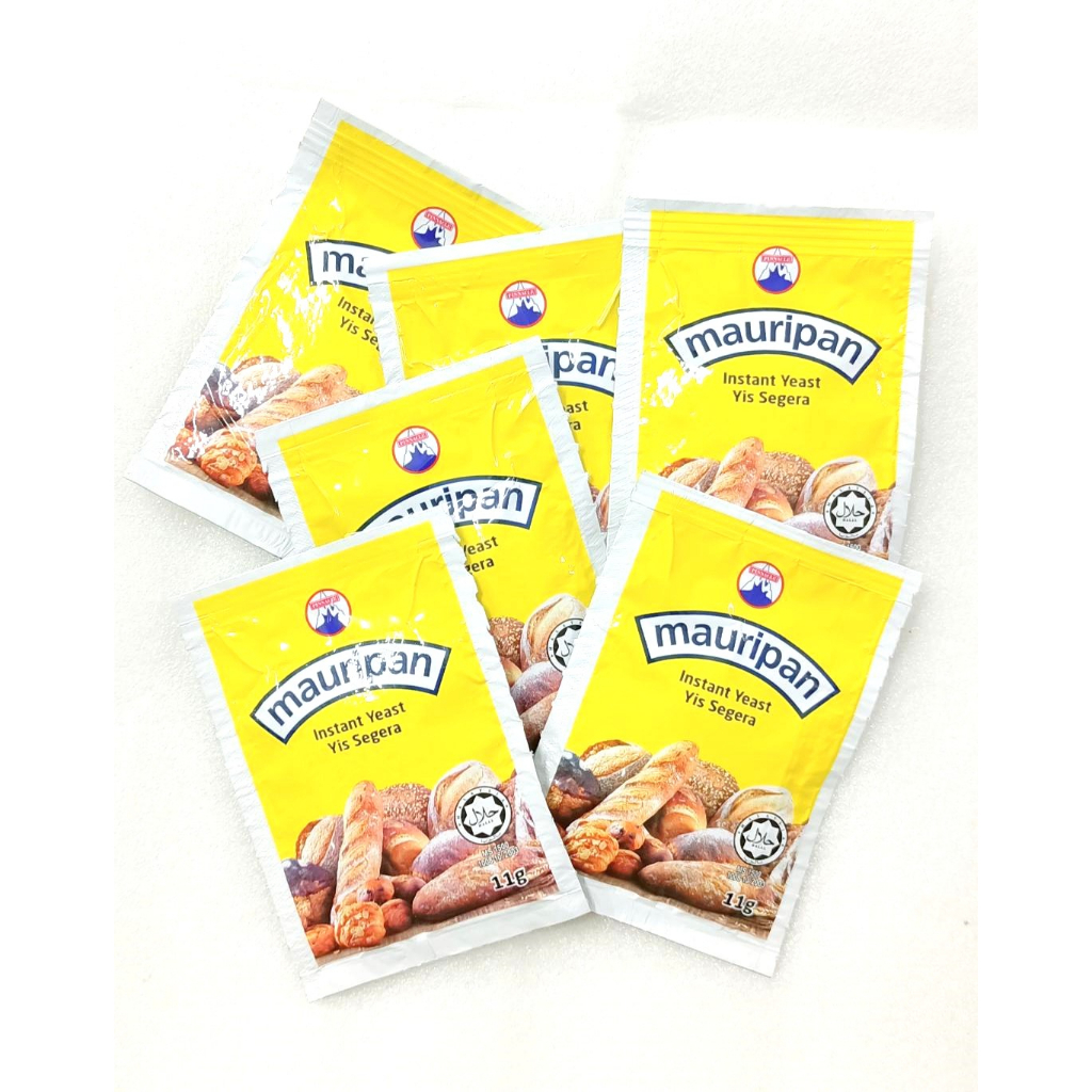 Yeast Mauripan 11gm / 酵母 / yis roti / READY STOCK ship from Malaysia ...