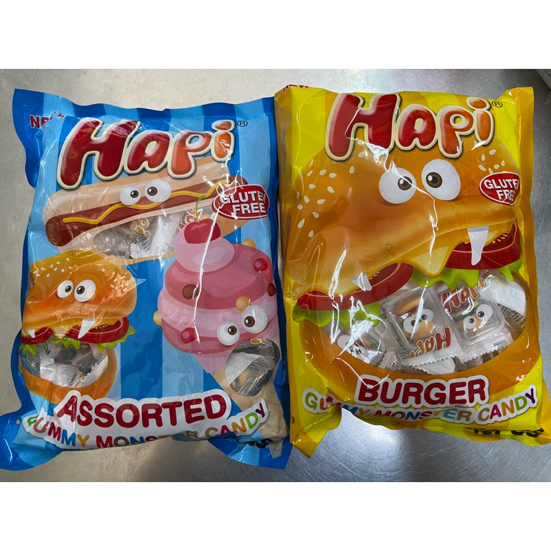 HAPI GUMMY MONSTER CANDY 40PCS(BURGER/ASSORTED) | Shopee Malaysia