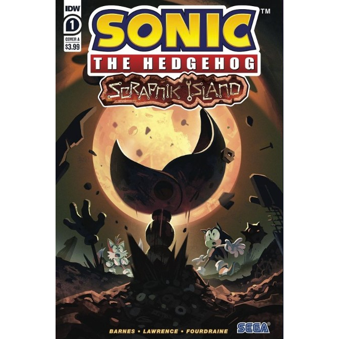 Sonic the Hedgehog Scrapnik Island - COMPLETE SET - IDW Publishing ...