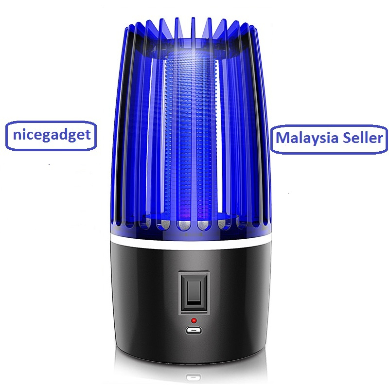 Rechargeable Portable 2 in 1 Mosquito Insect Killer Trap LED Lamp ...