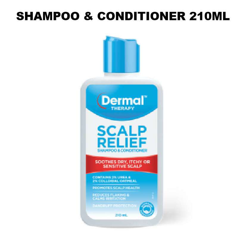 Dermal Therapy Scalp Relief 2-in1 Shampoo & Conditioner / Leave-on ...