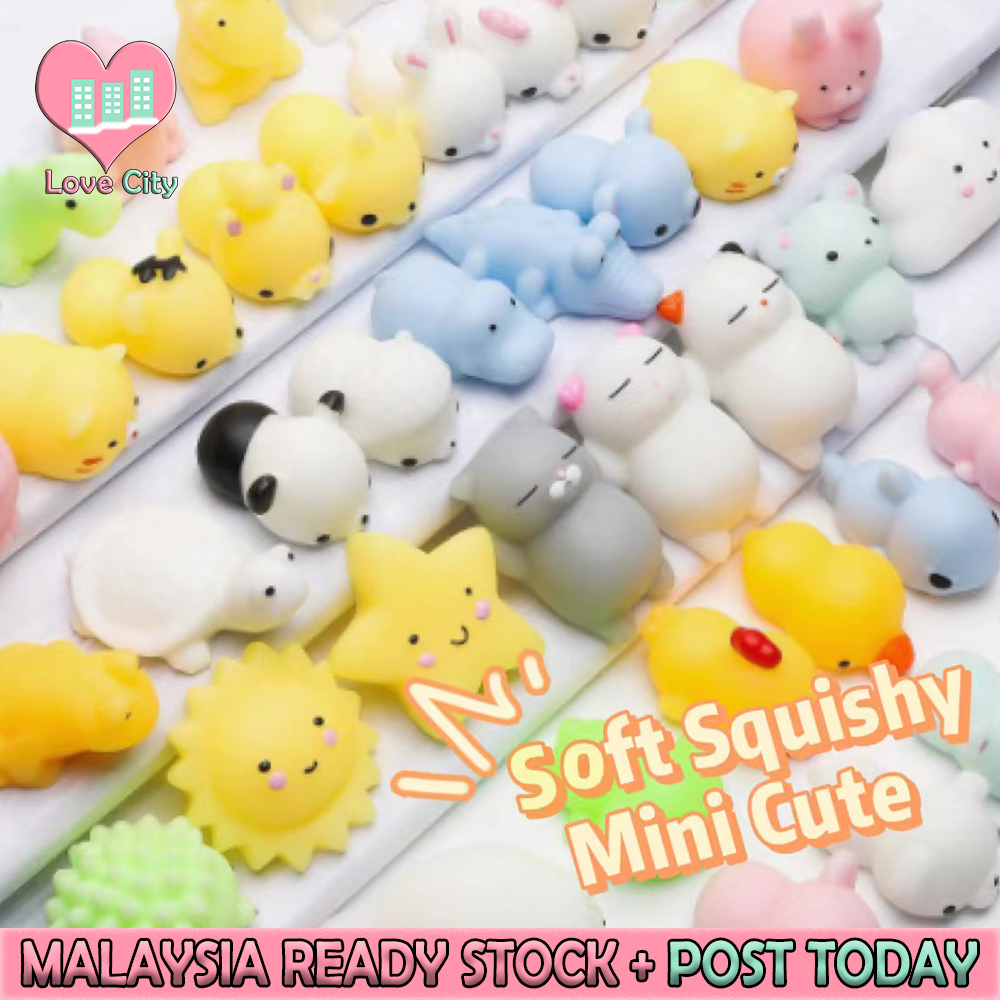 Love.city Cute Kawaii Squishies Mochi Anima Squishy Toys for Kids Party ...