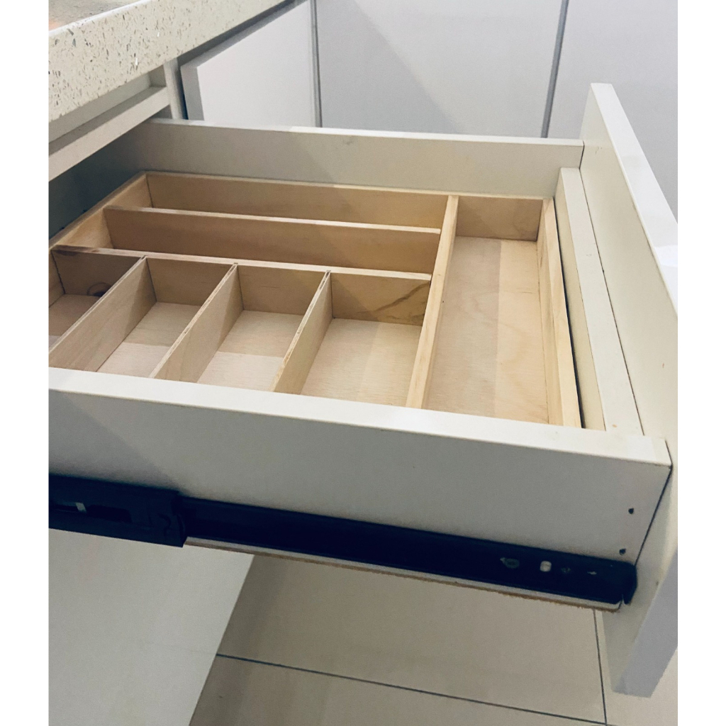 DRAWER ORGANIZER!! Wooden Tray 400mm x 355mm x 50mmH | Shopee Malaysia