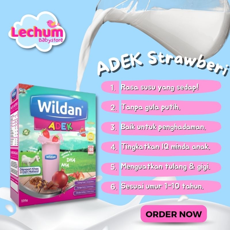 WILDAN Susu Kambing Organik Pelbagai Perisa Sesuai Newborn, Kanak-Kanak ...