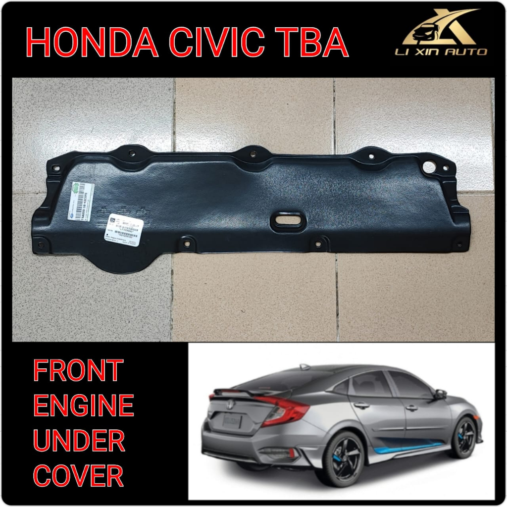 HONDA CIVIC TBA 2016-2020 FRONT ENGINE UNDER COVER CENTER ( ENGINE ...