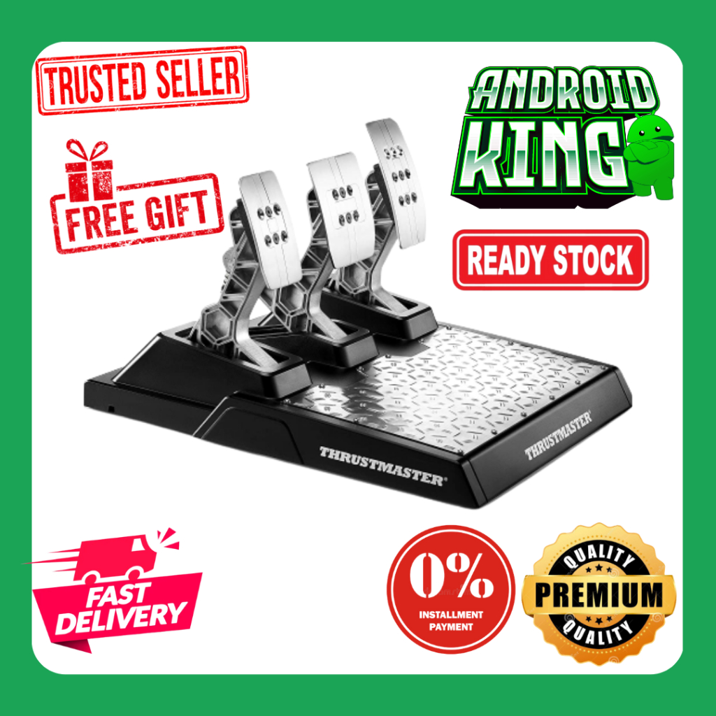 TLCM 1 YR WARRANTY Thrustmaster pedal PS4 PS5 PC Gaming Console ...