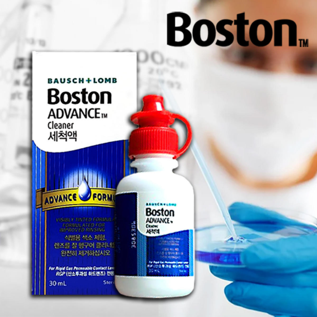 BAUSCH & LOMB Boston Advance Cleaner 30ml Lens solution Hard lens RGP ...