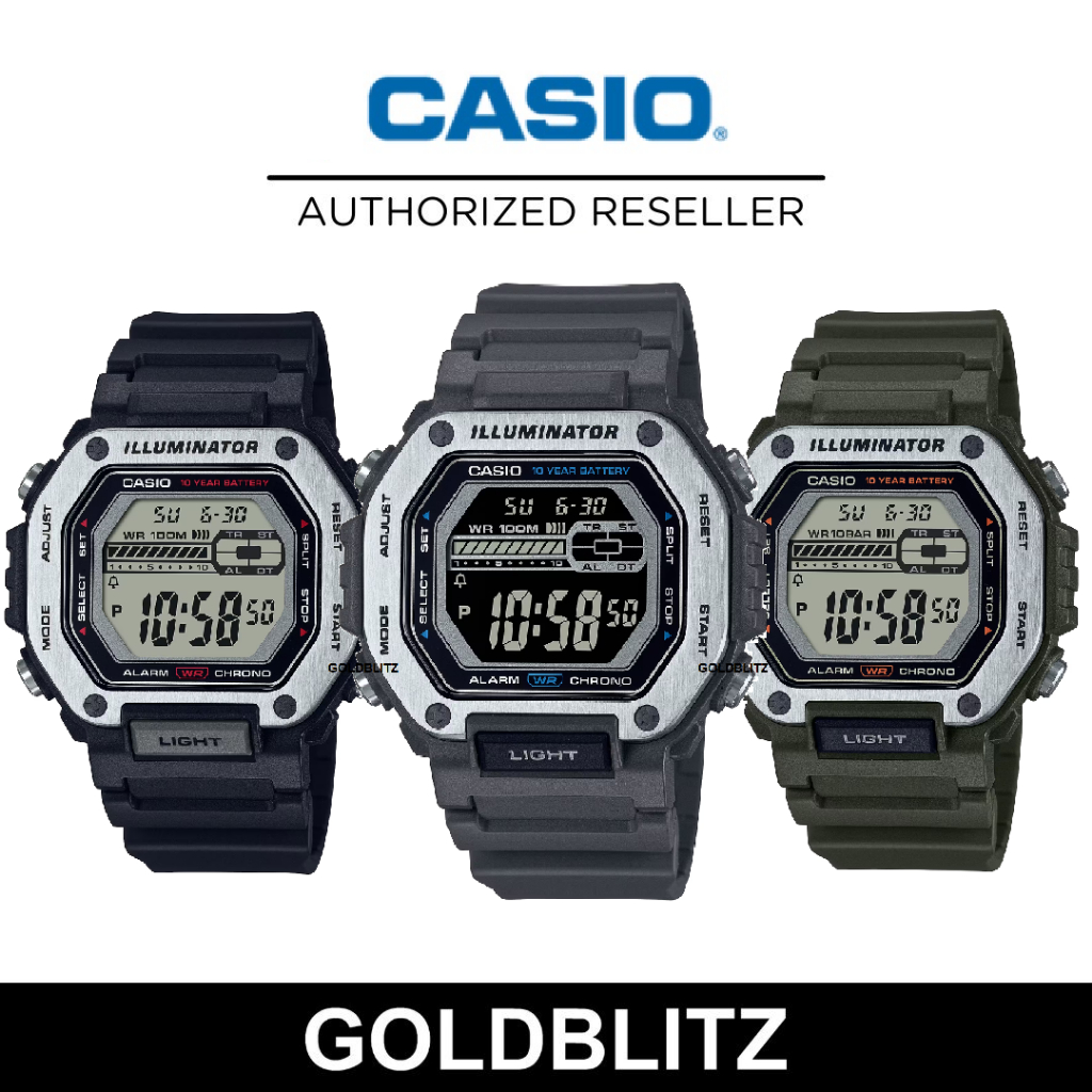 Casio General MWD-110H MWD-110H-1A MWD-110H-3A MWD-110H-8B MWD110 ...