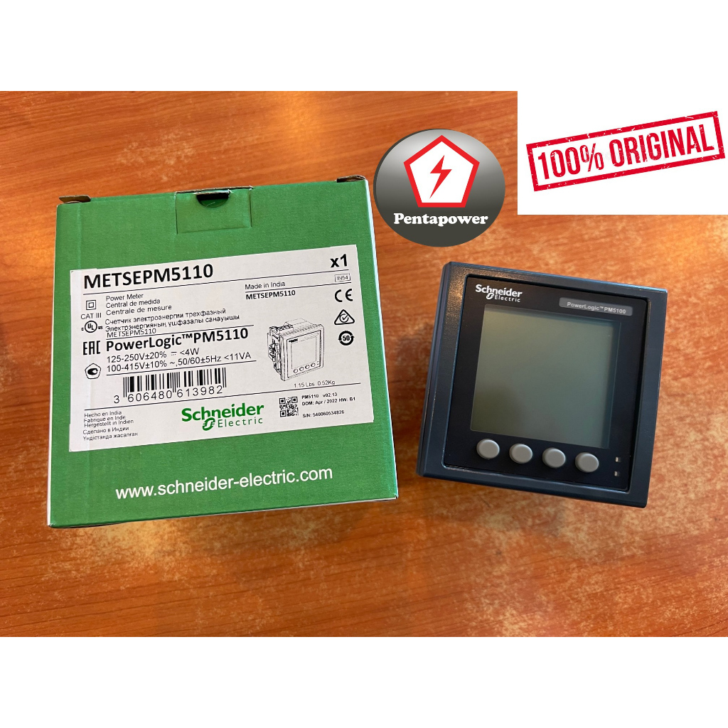 SCHNEIDER METSEPM5110 power meter PowerLogic PM5110, modbus, up to 15th ...