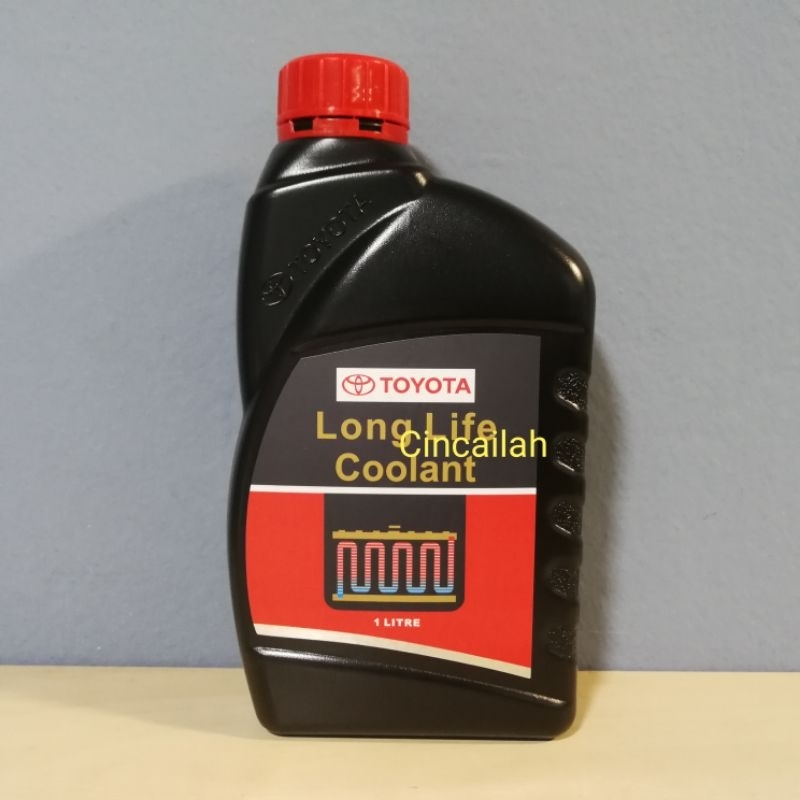 Original Toyota Long Life Radiator Coolant Hologram Sticker 1L Genuine ...