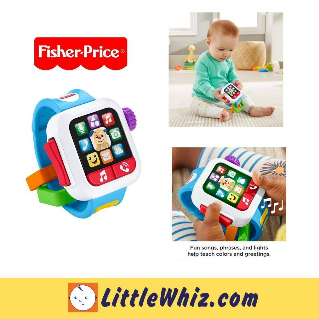 Fisher-Price: Time To Learn Smart Watch | Baby Toy (GMM44) | Shopee ...