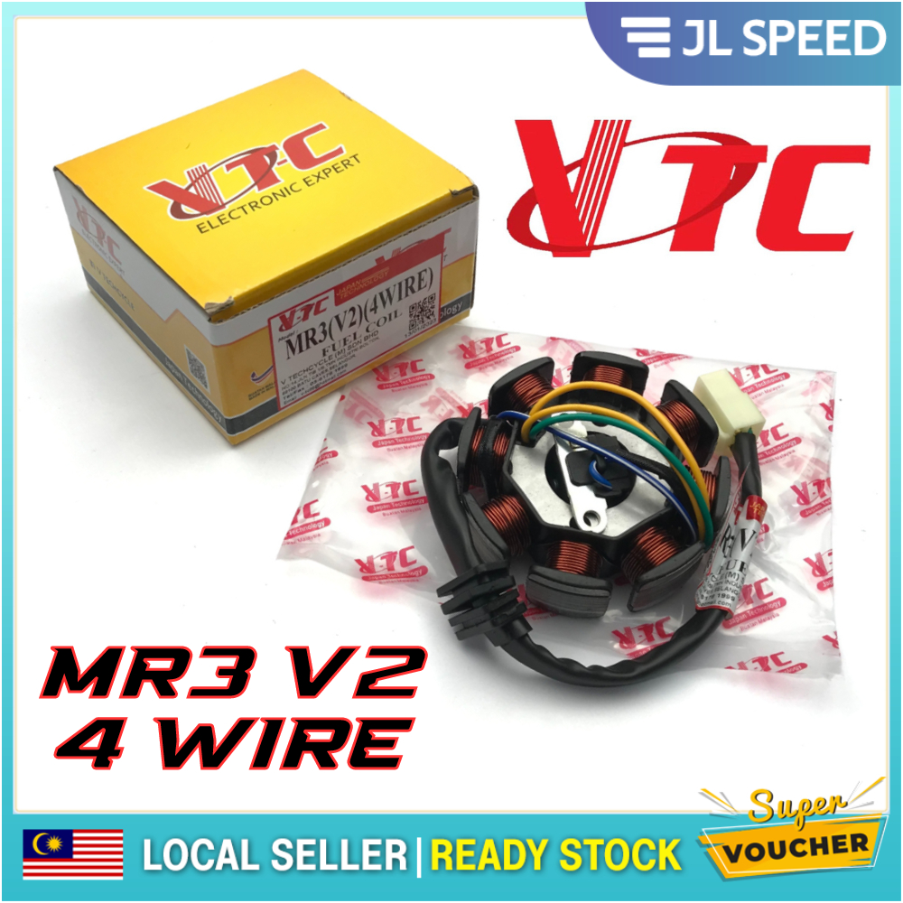 MODENAS KRISS EURO MR3 V2 EURO 3 V2 (4 WIRE) STATOR COIL MAGNET COIL ...