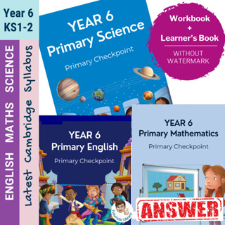 Hardcopy📦26🅿 Year 6 NEW Cambridge Primary Mathematics English Science ...
