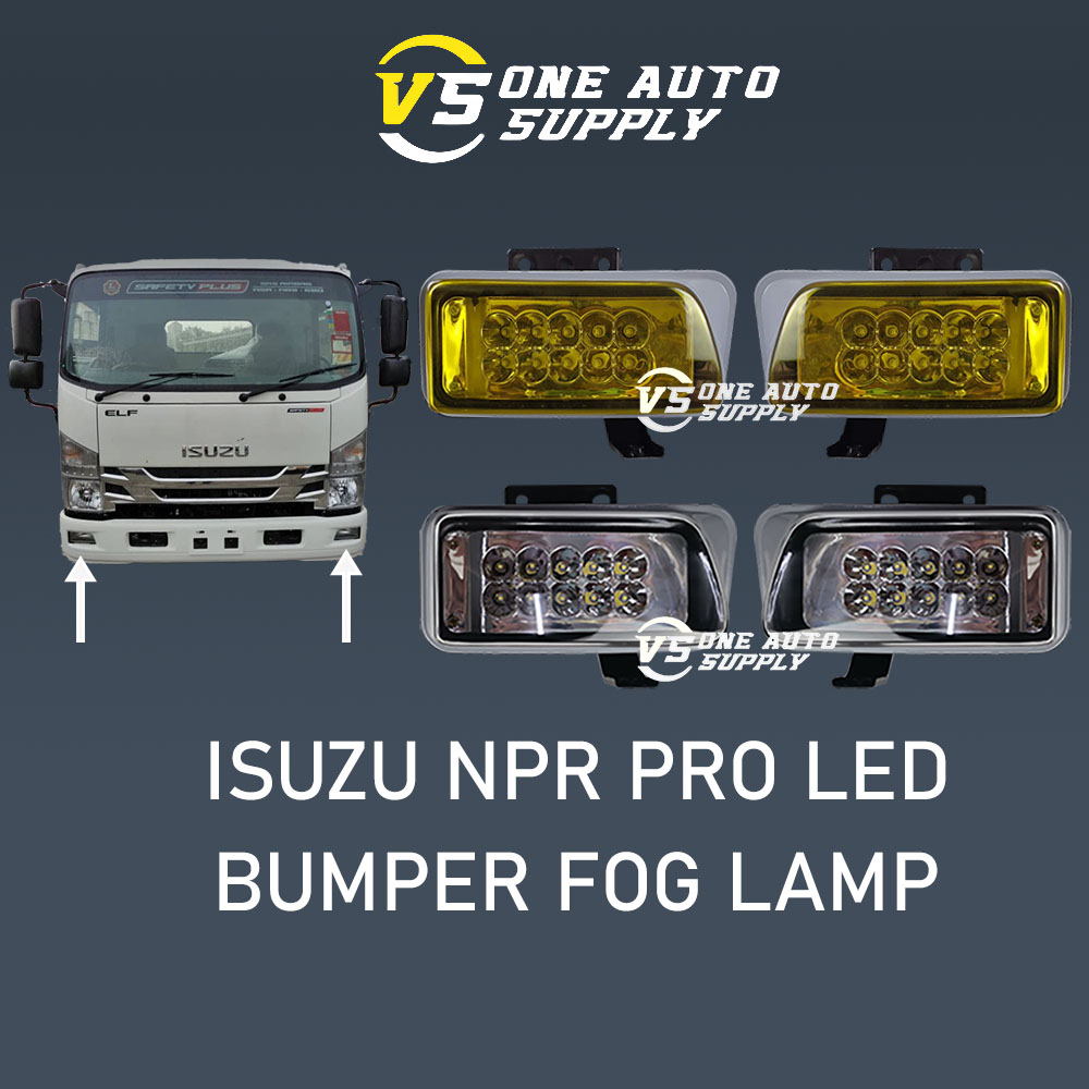 ISUZU NLR NPR PRO BUMPER LED FOG LAMP | Shopee Malaysia