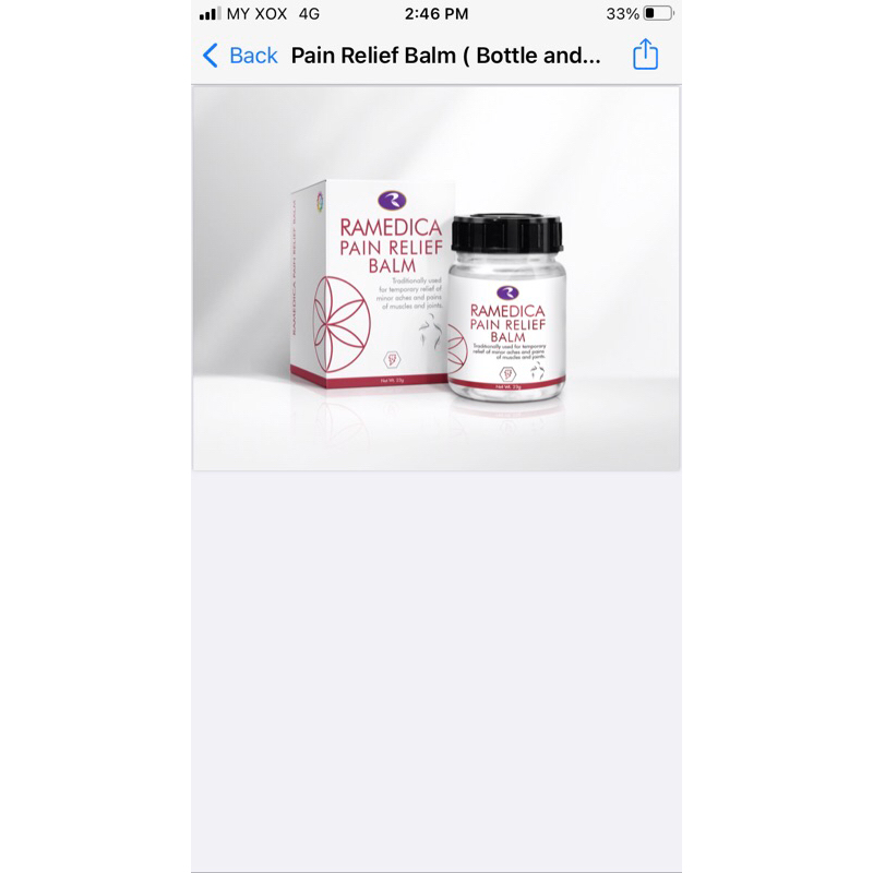 Ramedicare PainRelief Balm 23g (6pack) | Shopee Malaysia