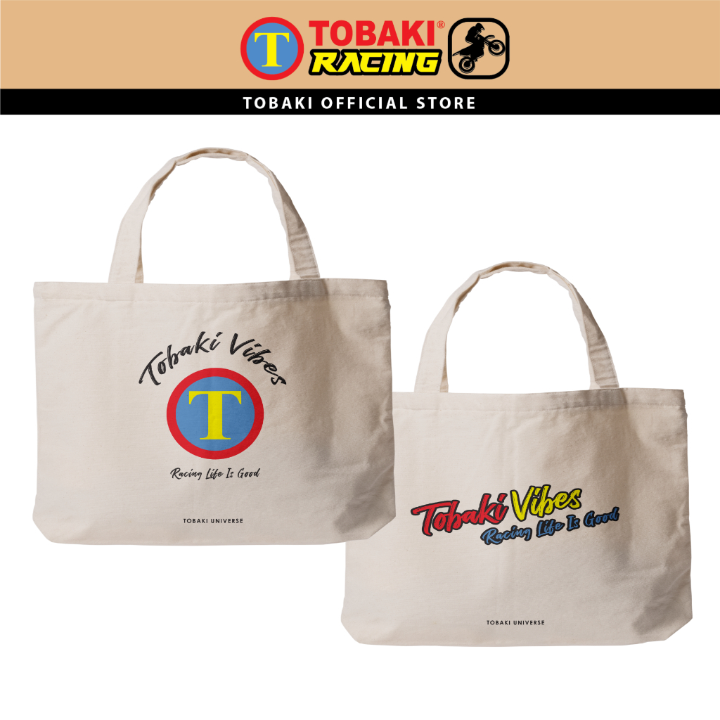 TOBAKI UNIVERSE CANVAS TOTE BAG | Shopee Malaysia