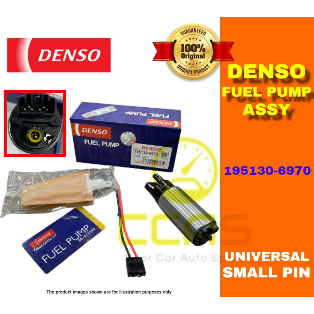 DENSO FUEL PUMP SMALL PIN FOR VIOS 2003 NCP42 / ALTIS 2001 OLD / CAMRY ...